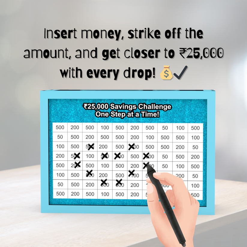 Colorful Money Saving Box for Adults & Kids, Coin Box, Savings Box, Pi ...